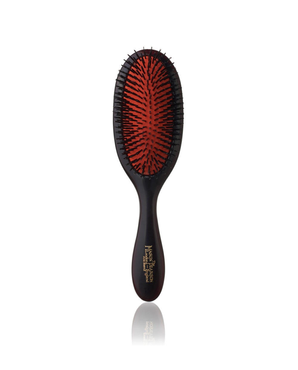 mason pearson b3 handy pure bristle, ruby - LITTLE COLUMBINE